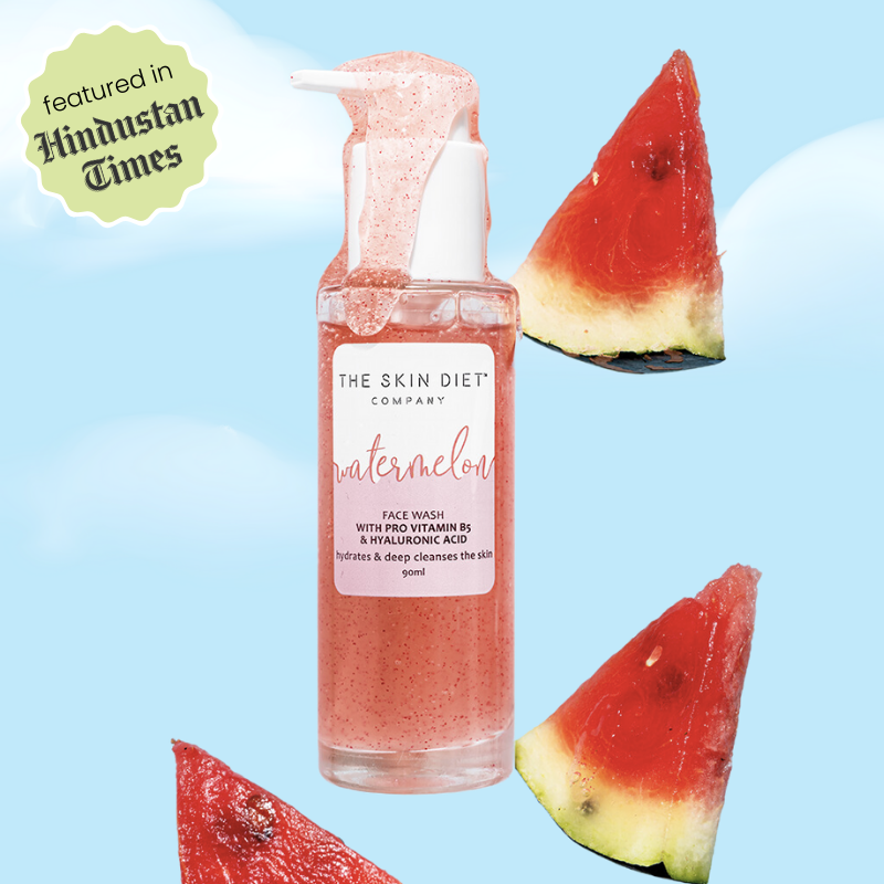 Watermelon Facewash for Clear & Glowy Skin – theskindietcompany